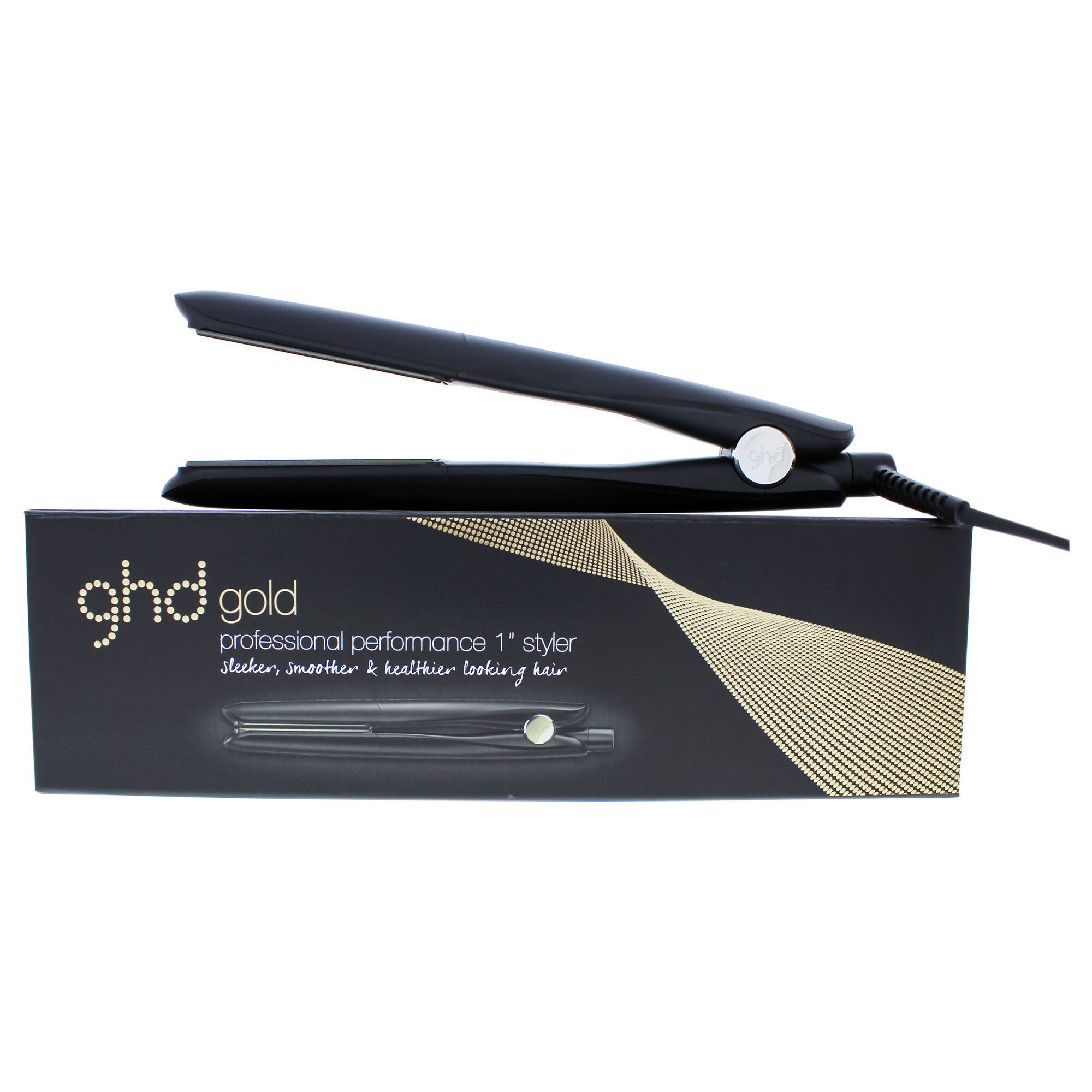 GHD Gold Professional Styler Flat Iron - Black by GHD for Unisex - 1 ...