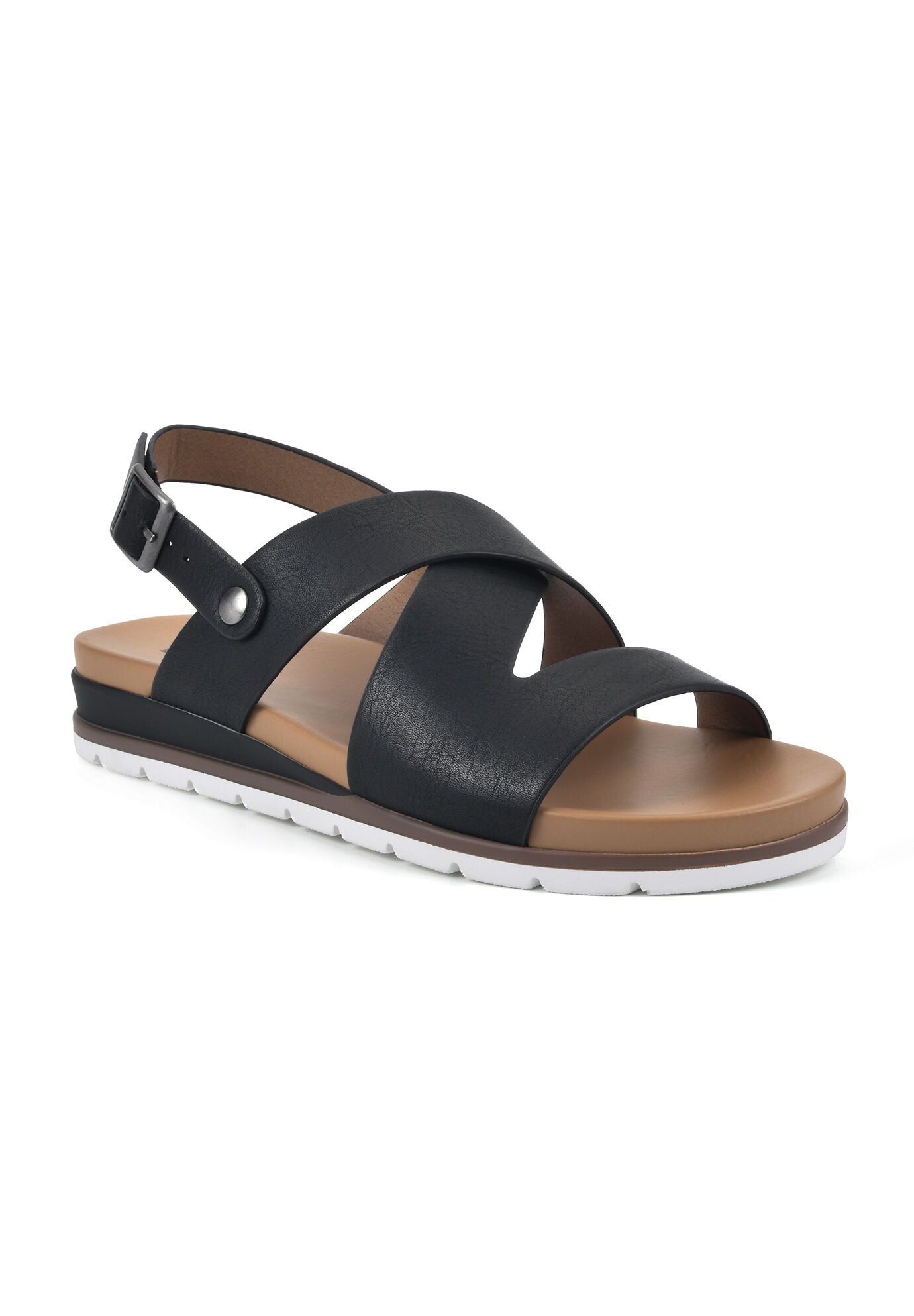 Sleek White Mountain Discover Sandals – Women’s | Catherines
