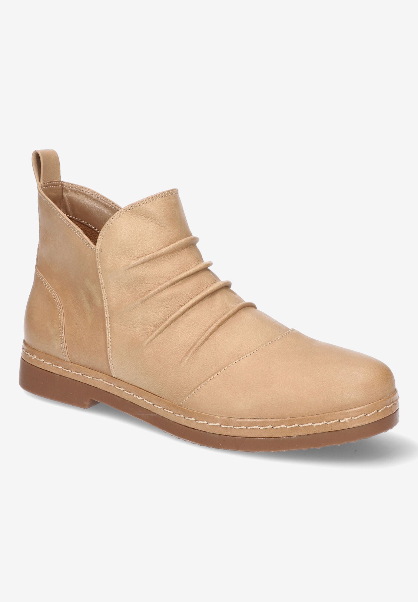 Raquel Bootie by Bella Vita - Trendy Leather Style, Saddle Burnished ...