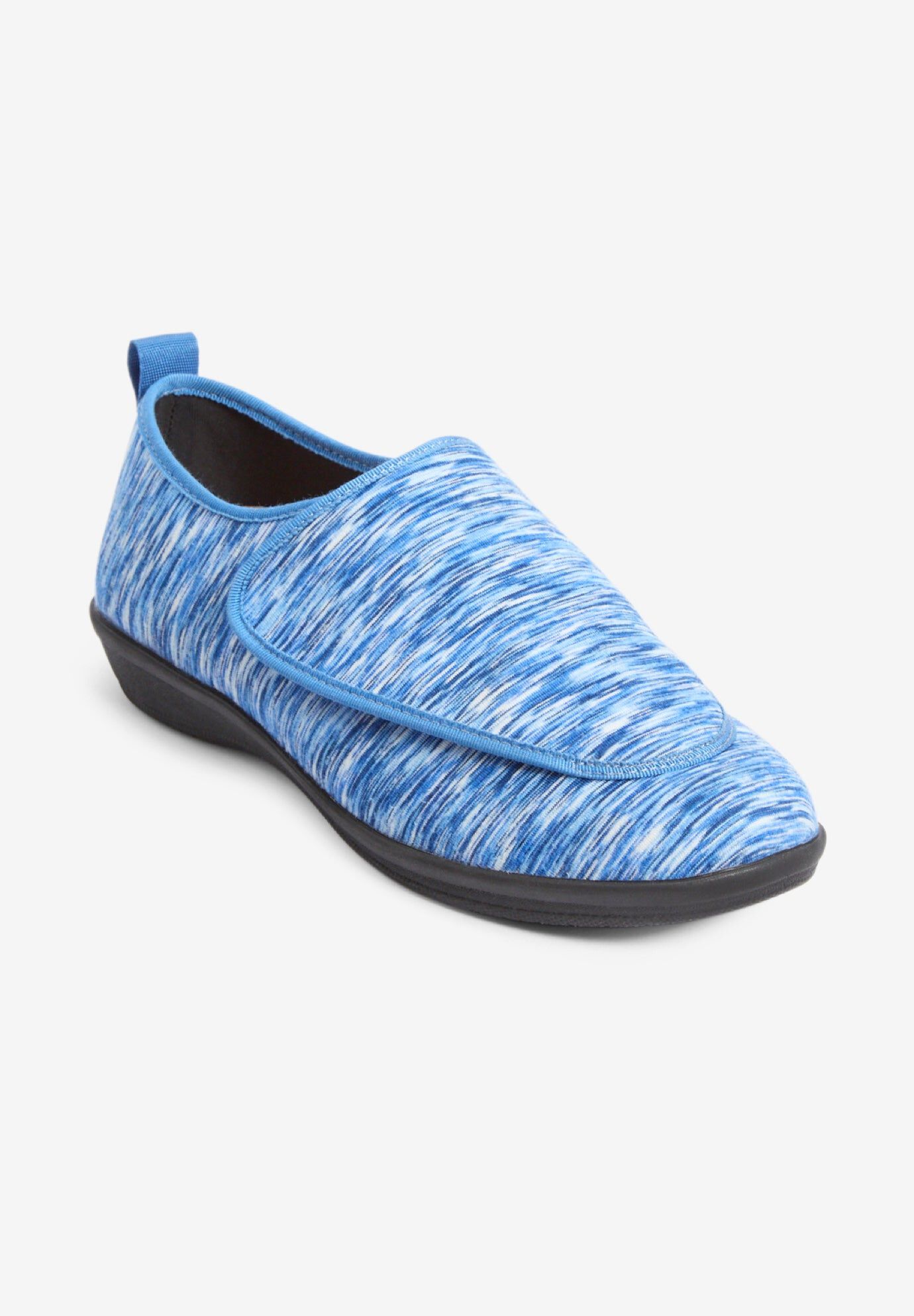Orthotic Flat with EVA Outsole - Coen Model, Navy Marled | Catherines