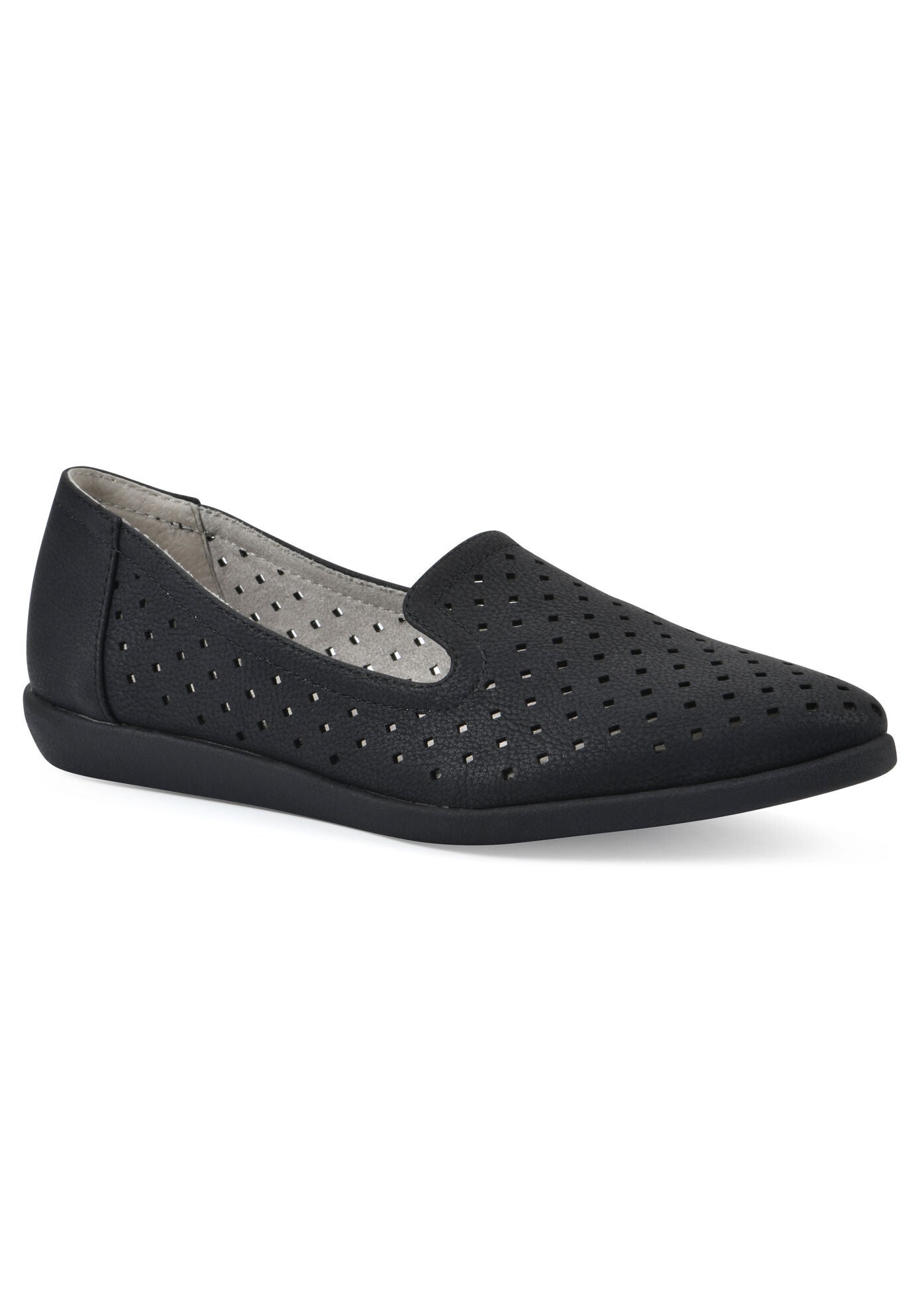 Melodic Perforated Flat Shoe - Sizes 6-11, 4495960 | Catherines