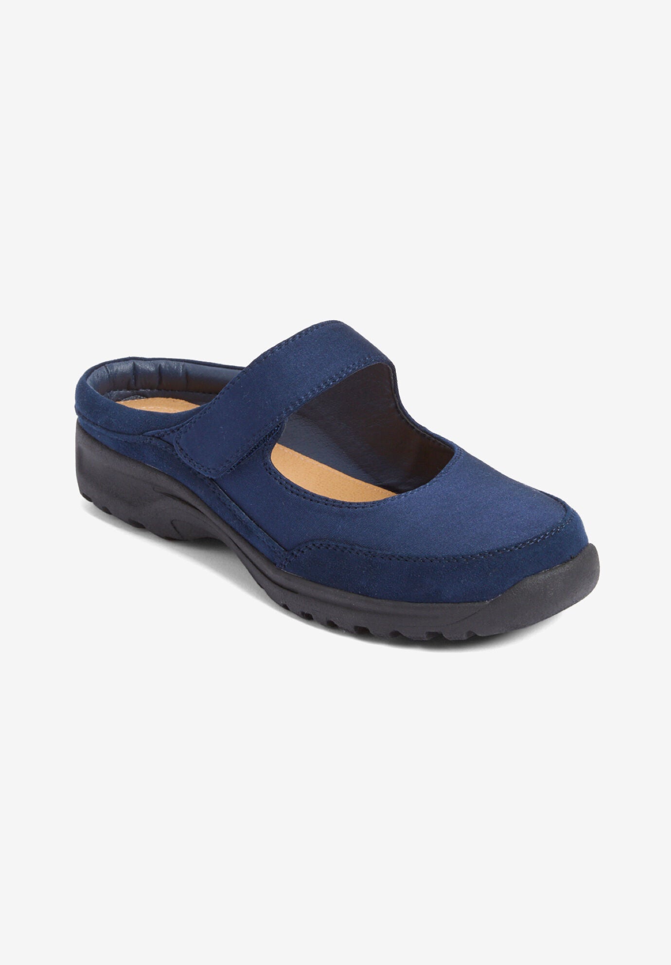 Milo Mule - Adjustable Neoprene Slides, Navy | Catherines