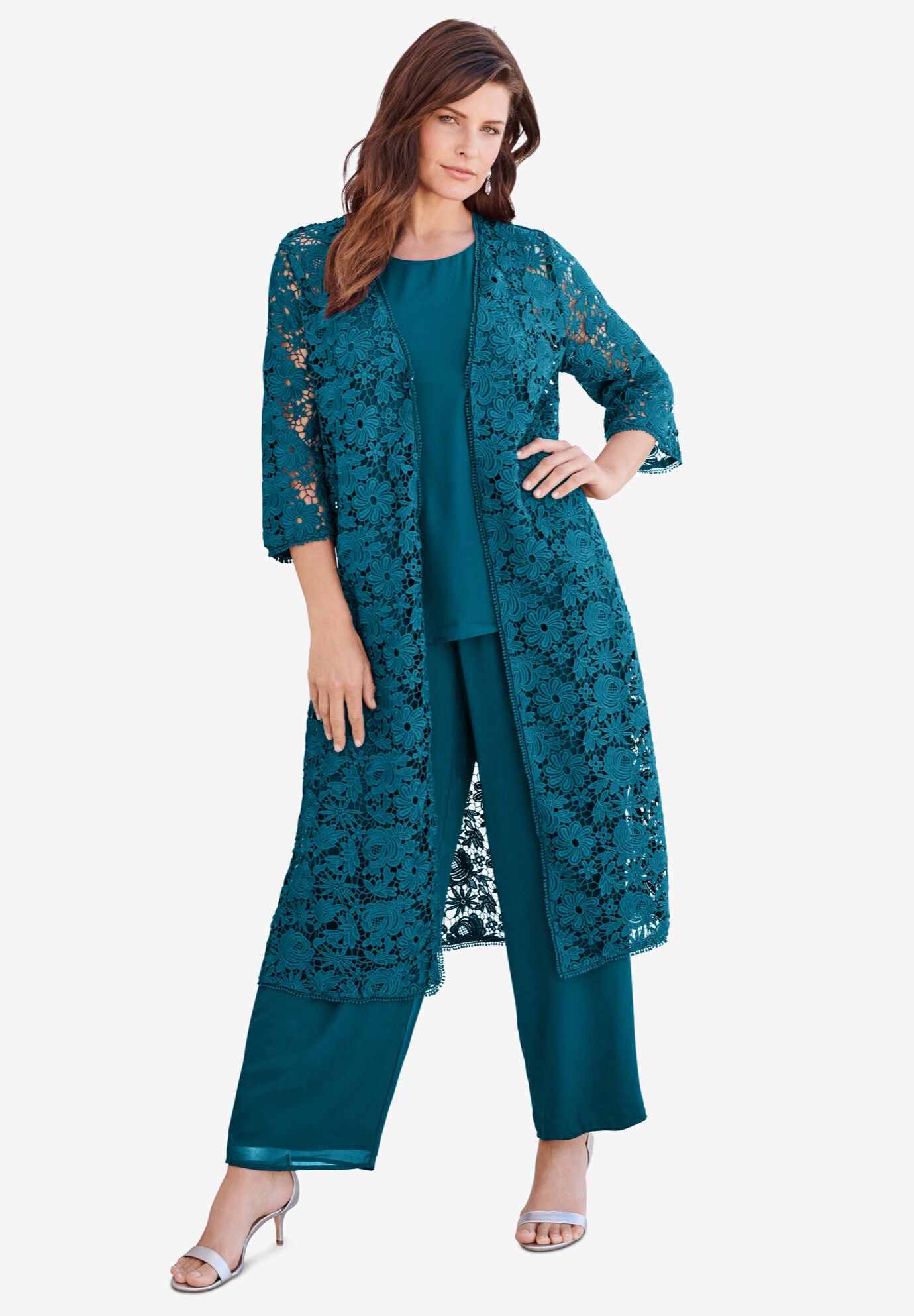 Plus Size Women's Pant Suits | Catherines