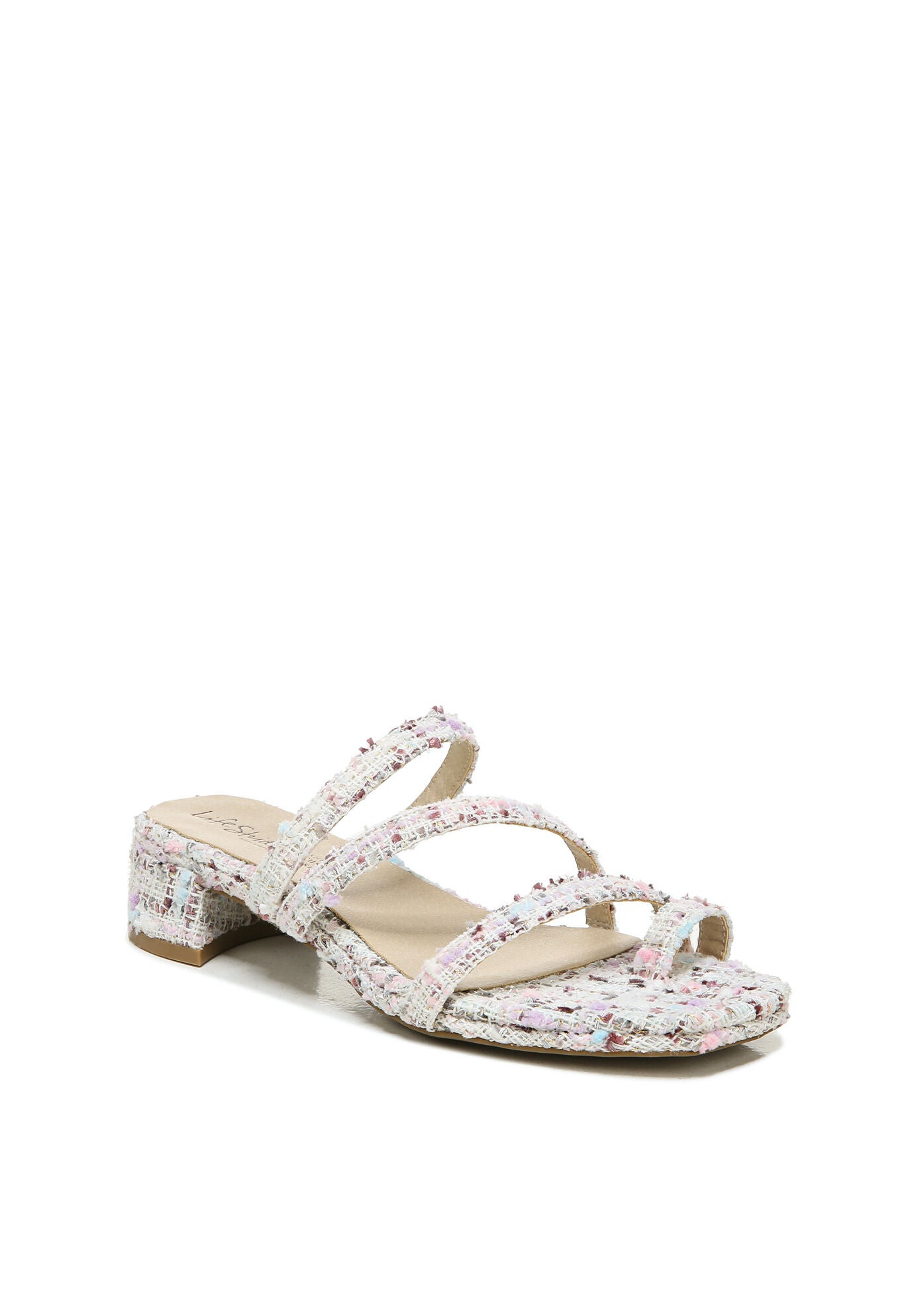 Strappy Jasmine Slip On Sandal, All-Day Comfort, 4432558 | Catherines