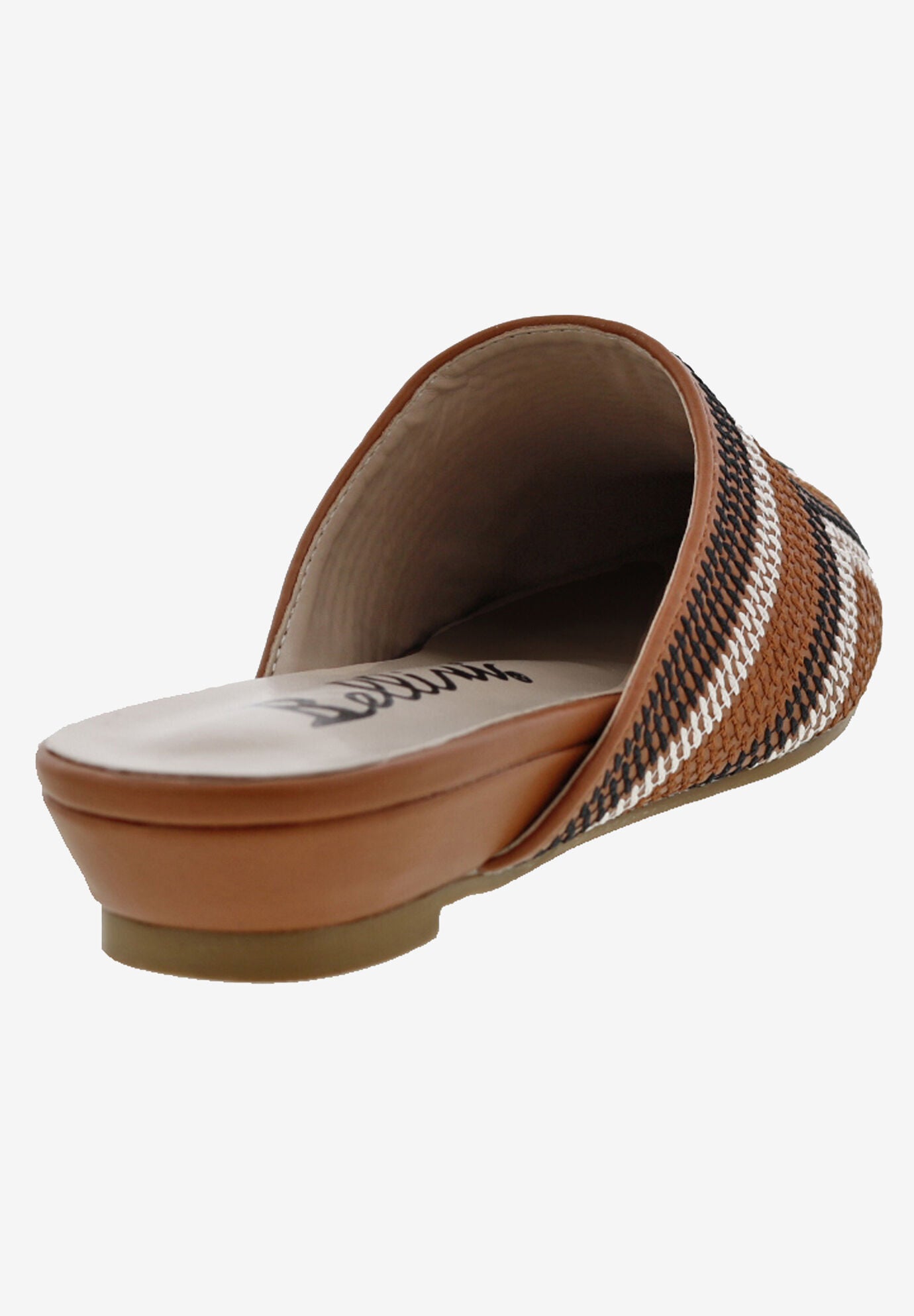 Festive Mule Slide - Sleek & Trendy Footwear, White Multi | Catherines