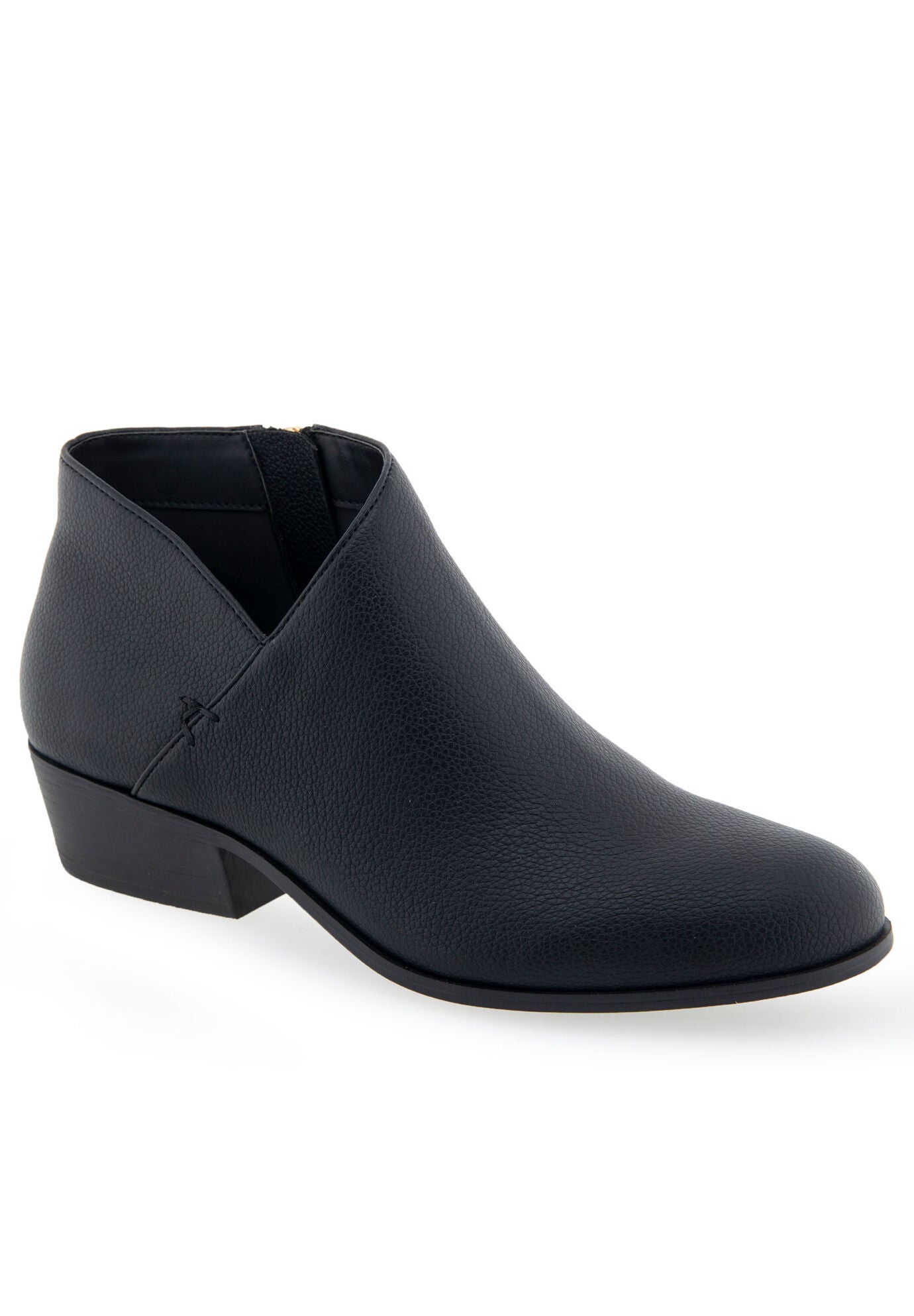 Ankle Bootie Cayu - Chic & Flexible Design, Black | Catherines