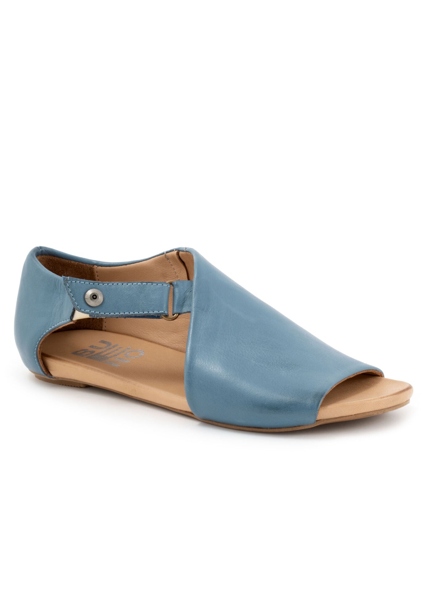 Kale Asymmetrical Sandal Open Toe for Women, Blue | Catherines