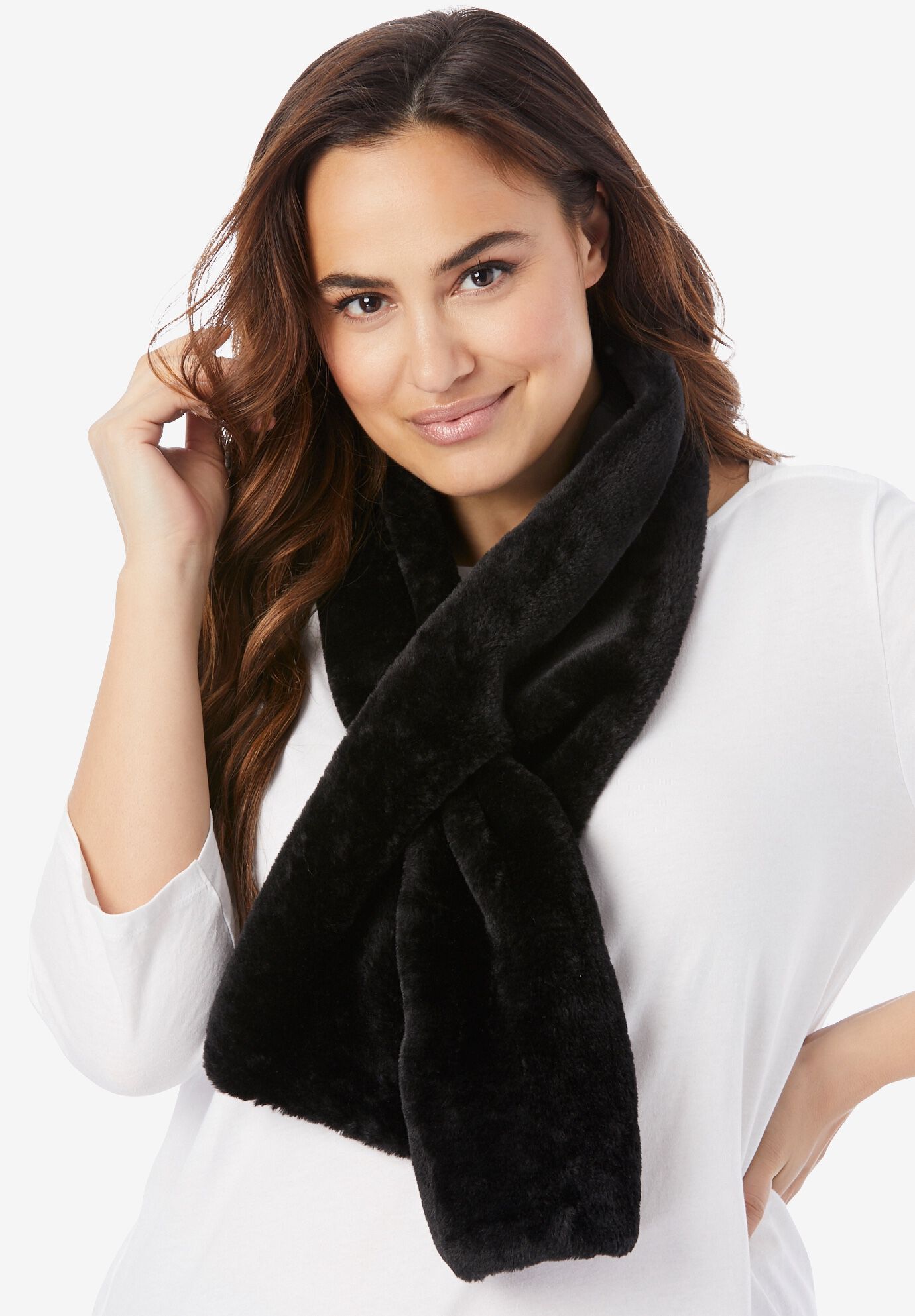 Faux-Fur Scarf - Winter Wardrobe Essential | Catherines