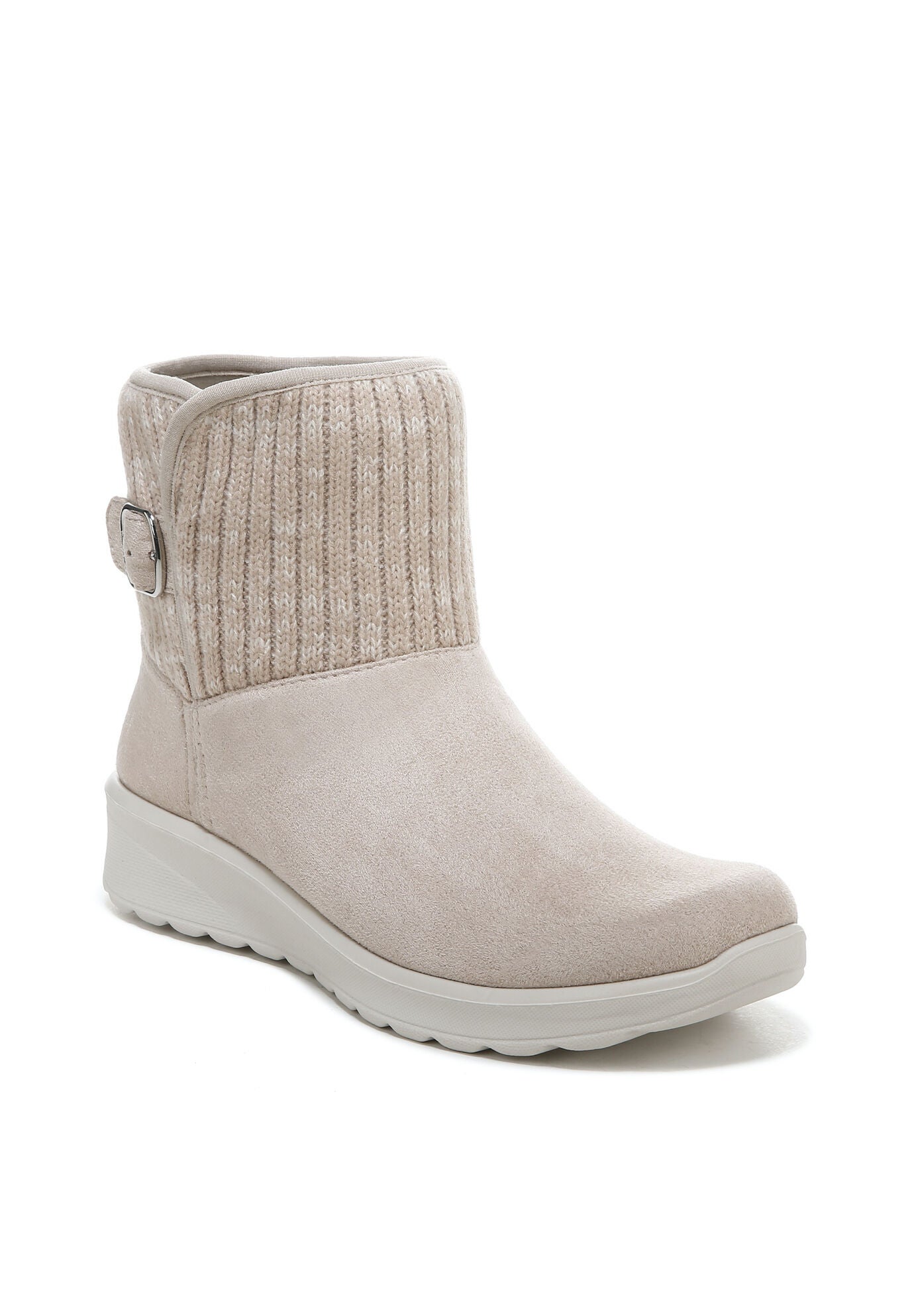 Gloria Booties - Cozy Stretch Microfiber & Sweater Boot, 4446422 ...