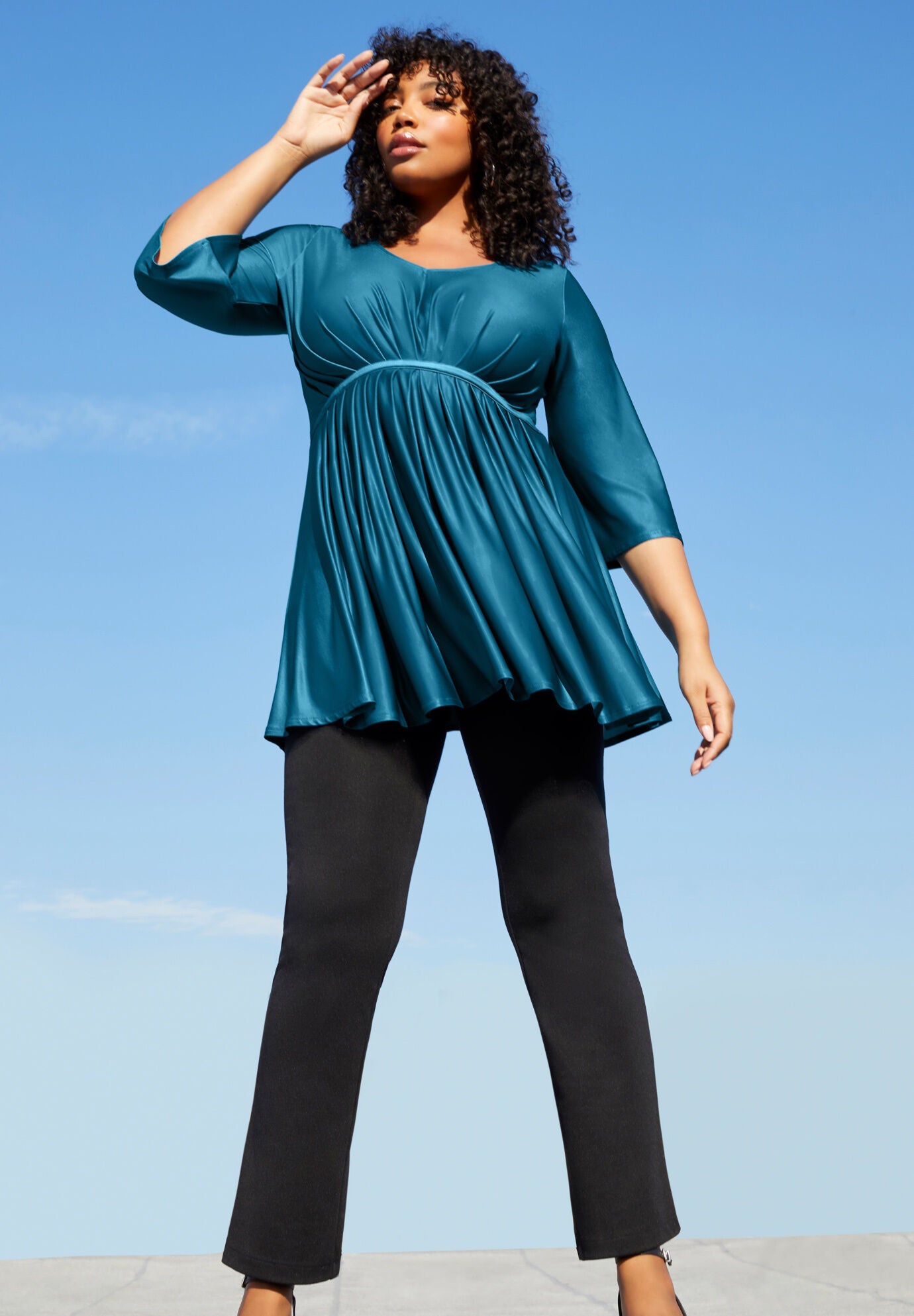 Empire Waist Tunic | Catherines