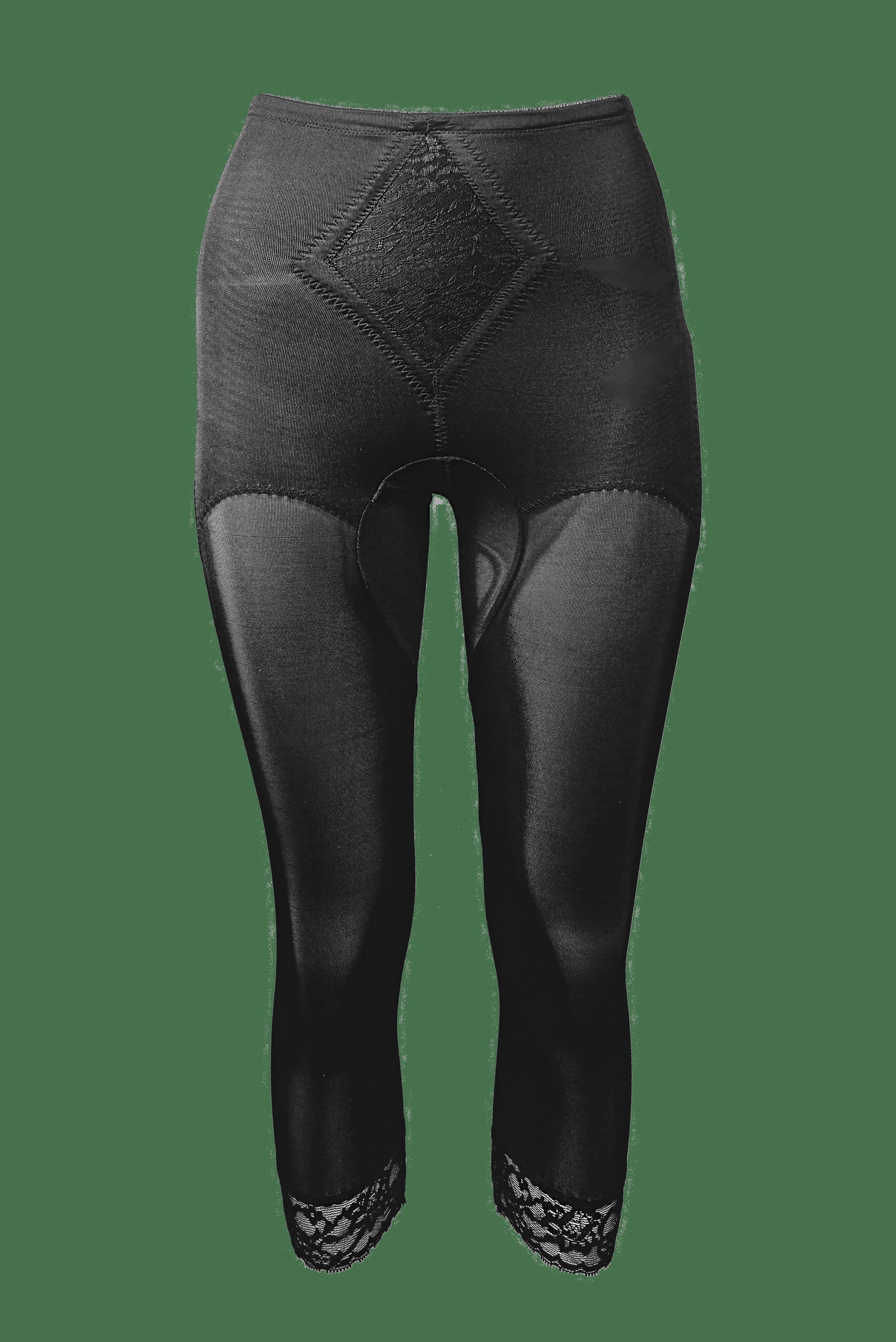 Pant Liner/Leg Shaper - Medium Shaping, Black | Catherines