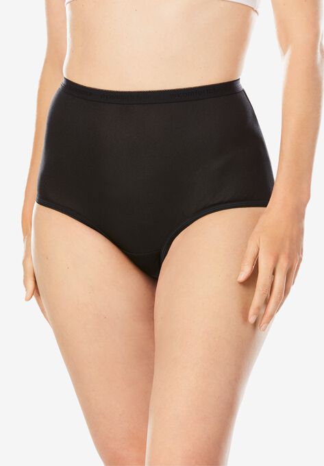 Nylon Brief 5 Pack Catherines