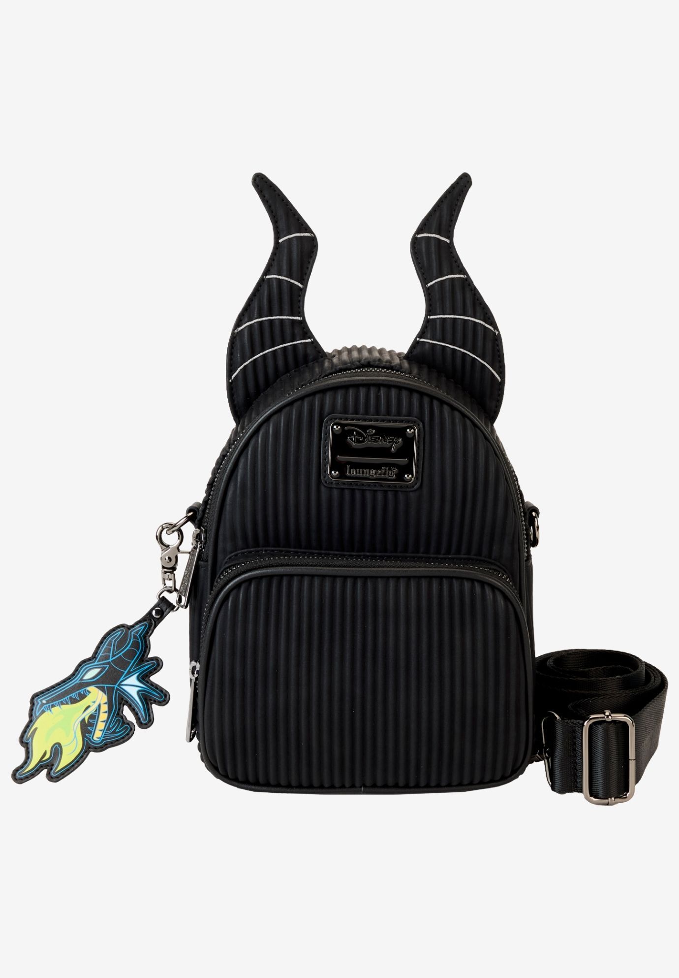 Loungefly x Disney Villains Maleficent Convertible Mini Backpack ...