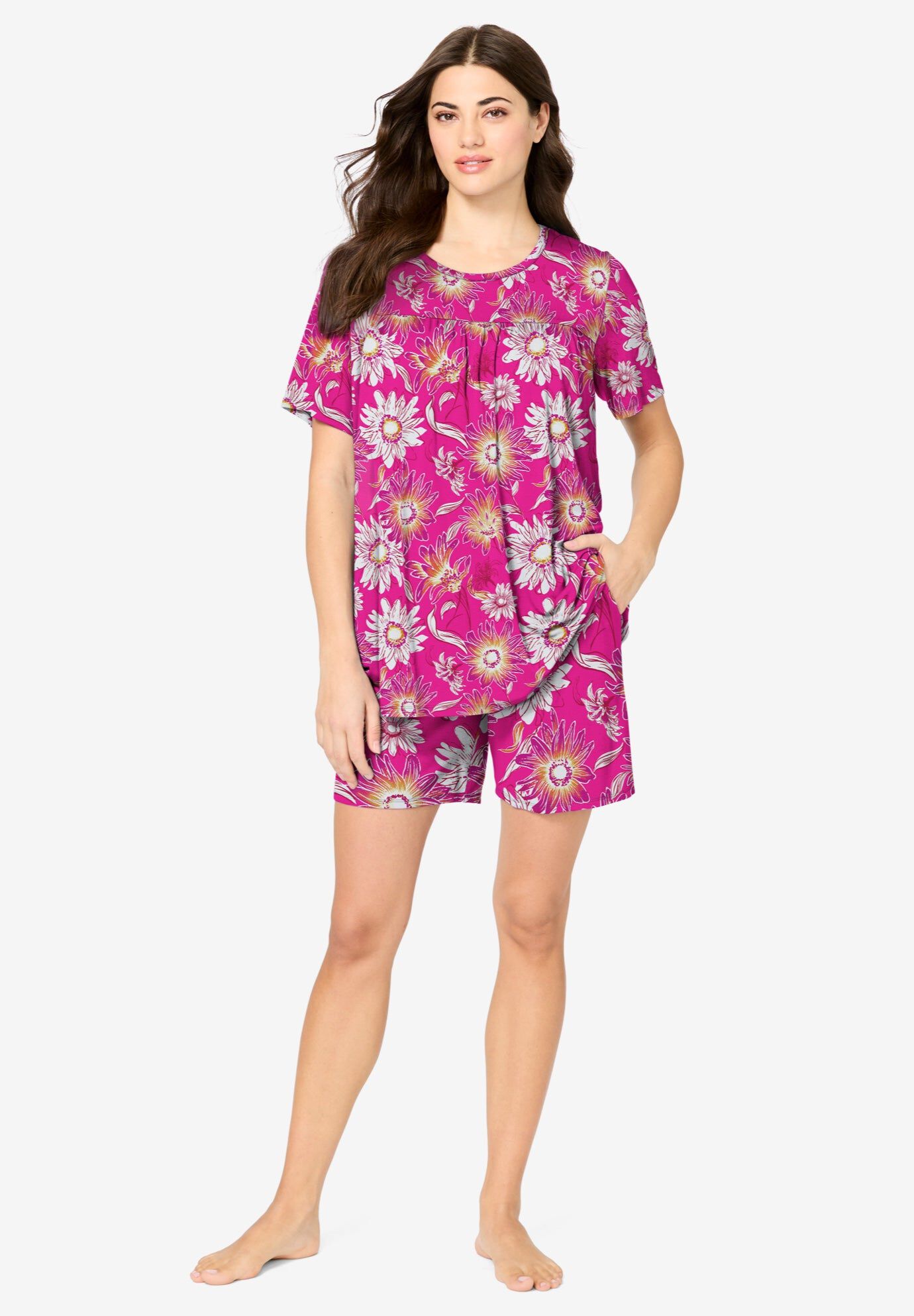 Serenada Shorty Pajamas | Catherines