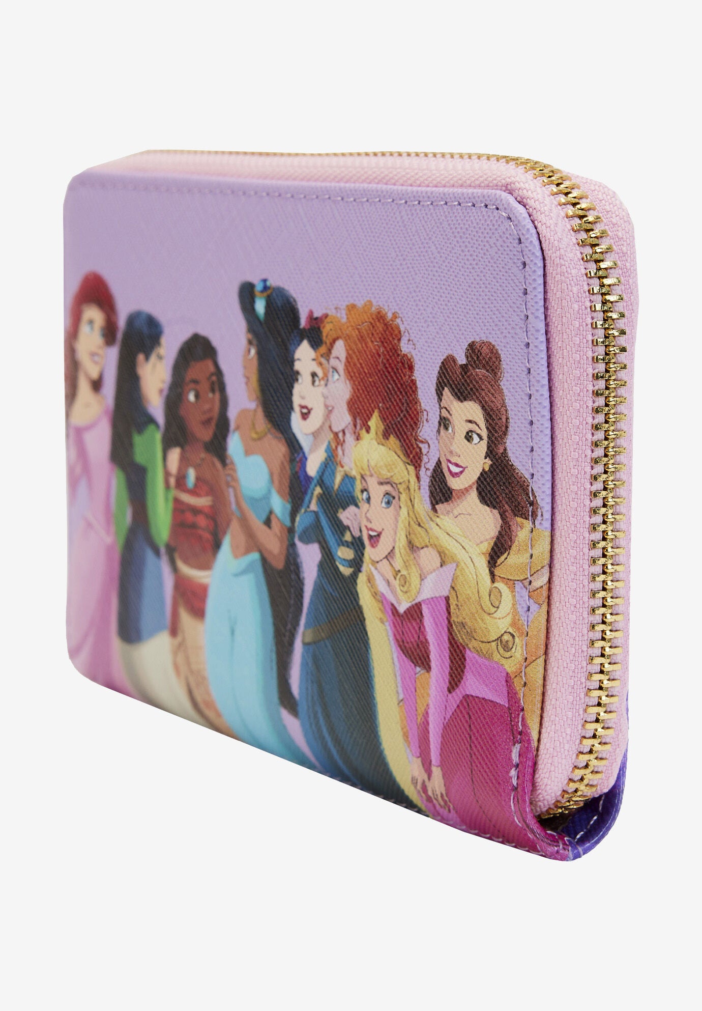 Disney Princess Zip Wallet - Ariel, Mulan, Cinderella, 4466997 | Catherines
