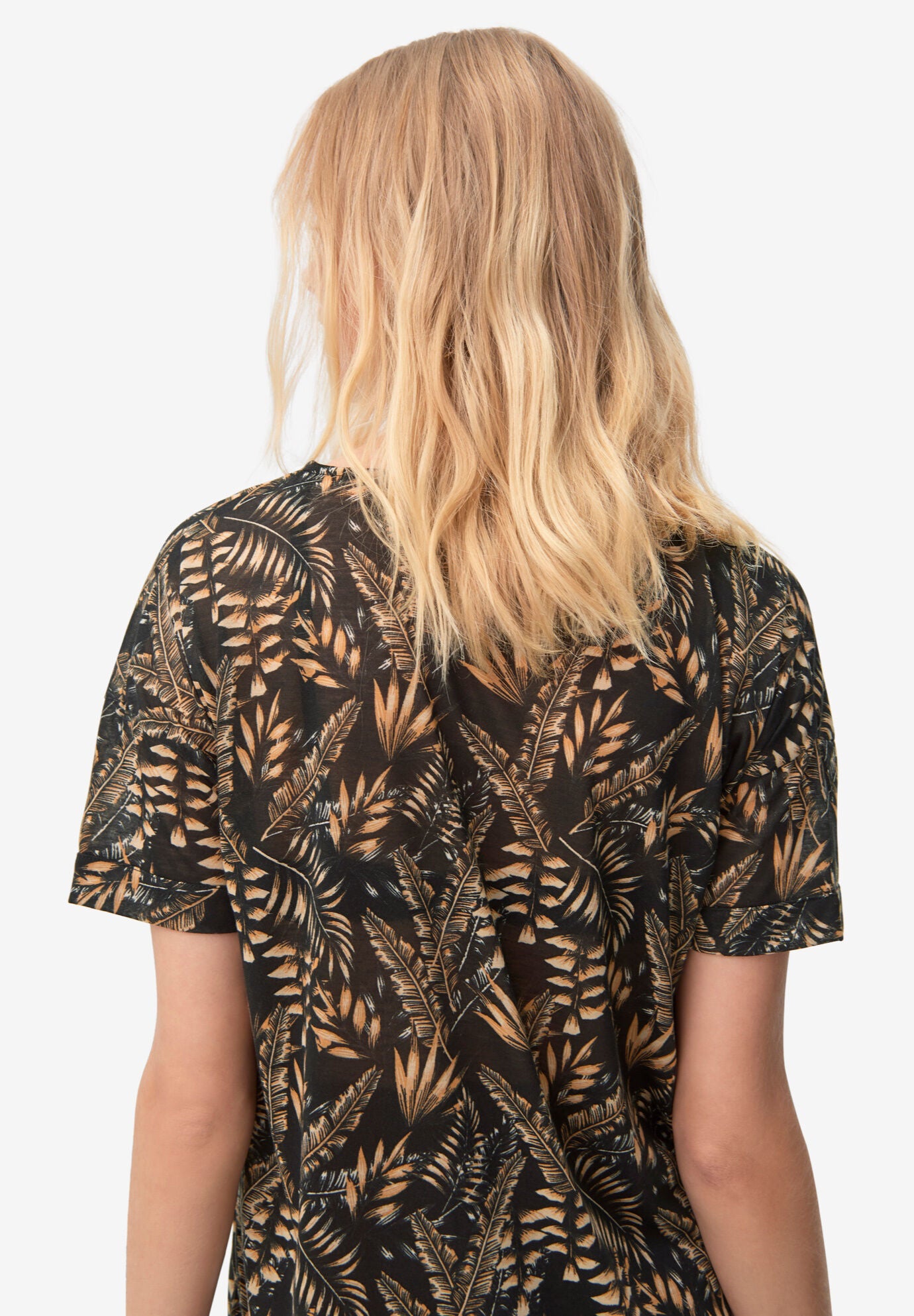 V-Neck Tunic With Front Inverted Pleat | Catherines